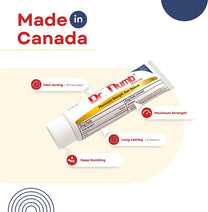 Dr. Numb® 5% Cream - Maximum Strength Numbing Cream - 10g